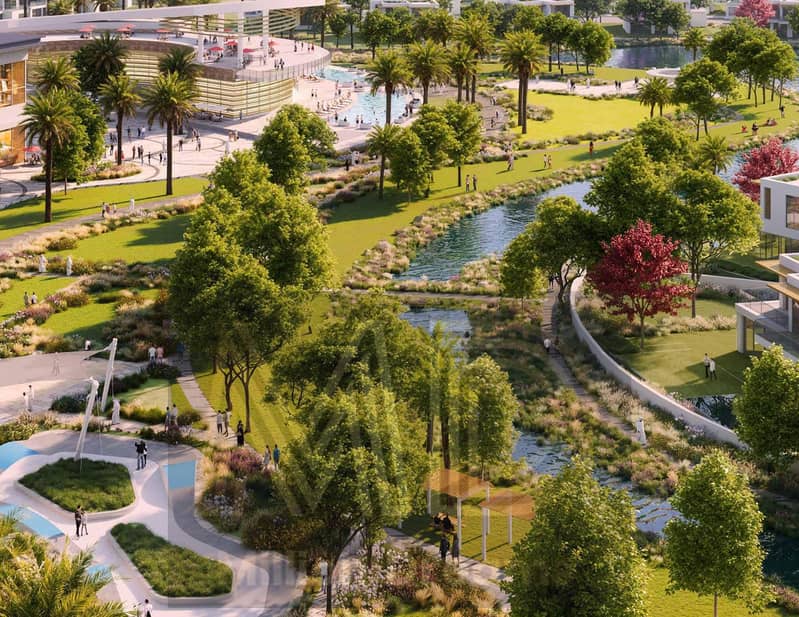 END CORNER UNIT FACING LAGOON | Bayut.com