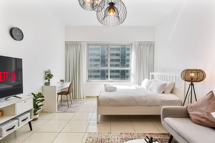 Urban Studio | 15 Mins to Dubai Marina & JBR Beach | Furnished ...