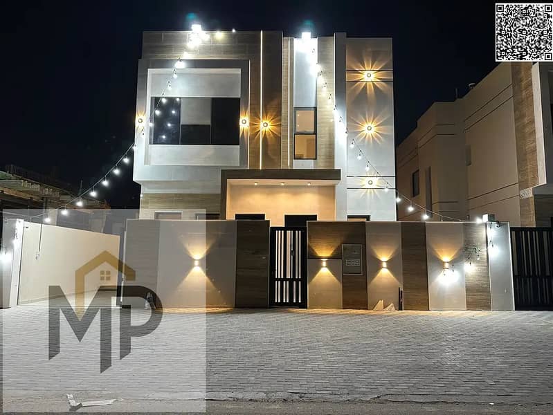 Villa for sale in Ajman, including registration fees, first tenant ...