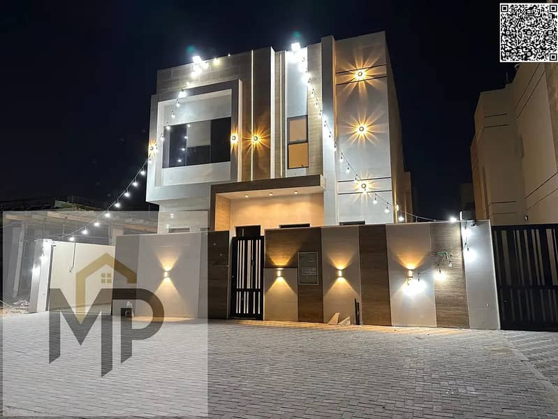 Villa for sale in Ajman, including registration fees, first tenant ...