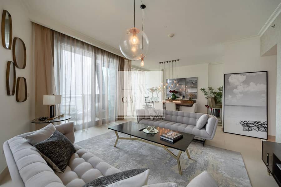 3BR + Maid | Burj and Fountain View | Vacant | Bayut.com