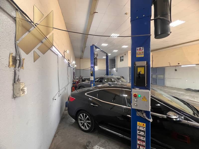 Fully Equipped Garage for Rent with Management Contract – Industrial ...