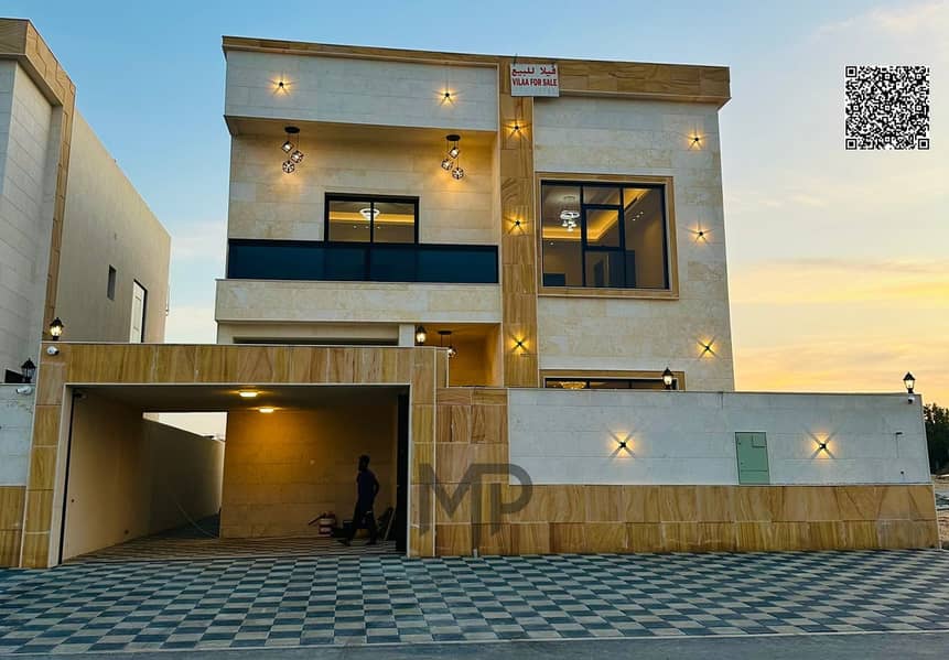 Affordable villa, including registration fees, in one of Ajman's most ...