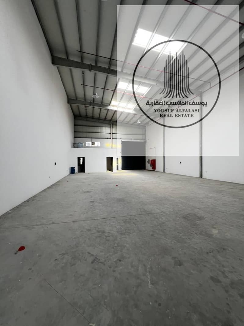 New warehouse, first occupancy, with an area of 3500 feet, 21 kilowatts ...