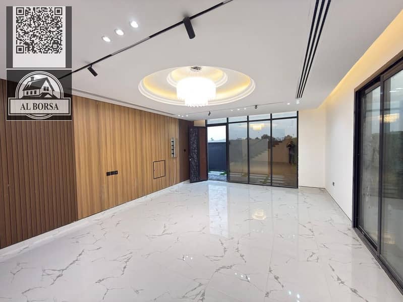 Villa for sale in Al Zahia area on a main street with a 25-meter ...