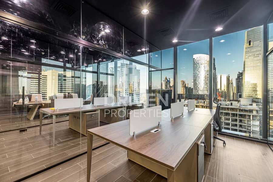 Furnished | Stunning Burj Khalifa View Office | Bayut.com