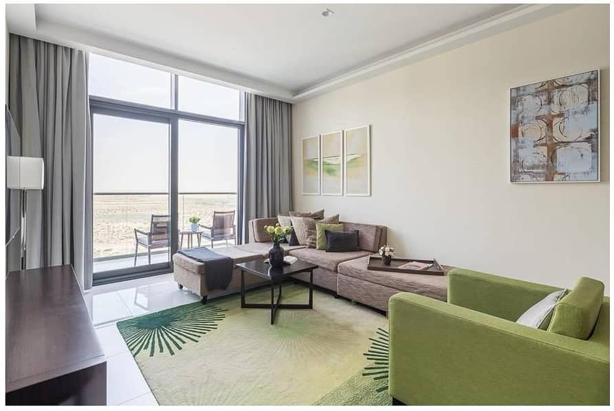 Fully Furnished 1BR | Desert View | Large Balcony | Bayut.com