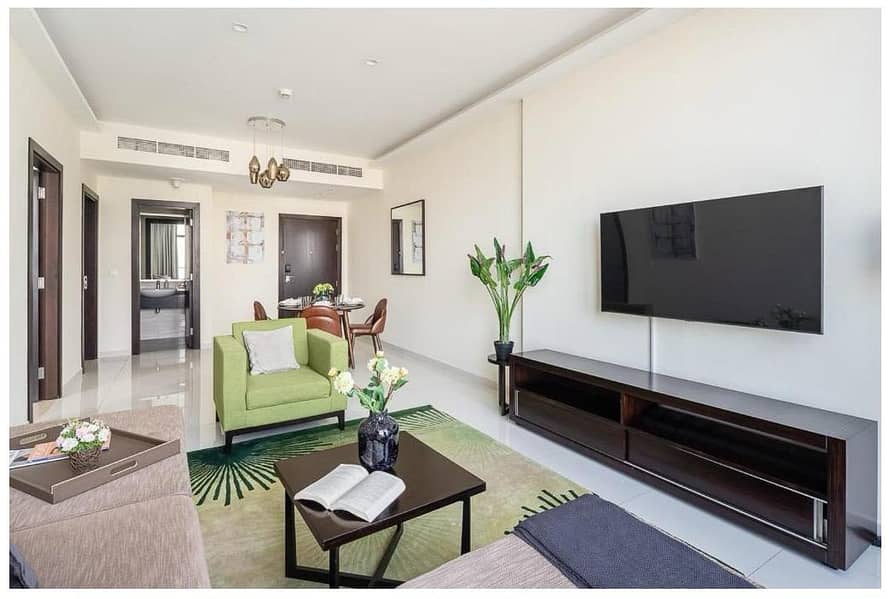 Fully Furnished 1BR | Desert View | Large Balcony | Bayut.com