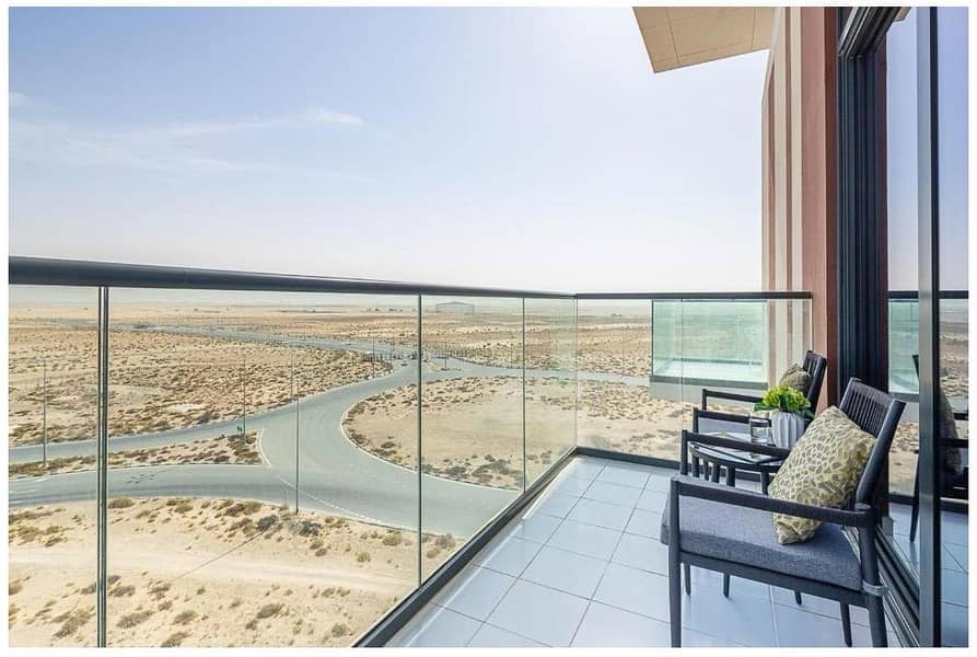 Fully Furnished 1BR | Desert View | Large Balcony | Bayut.com