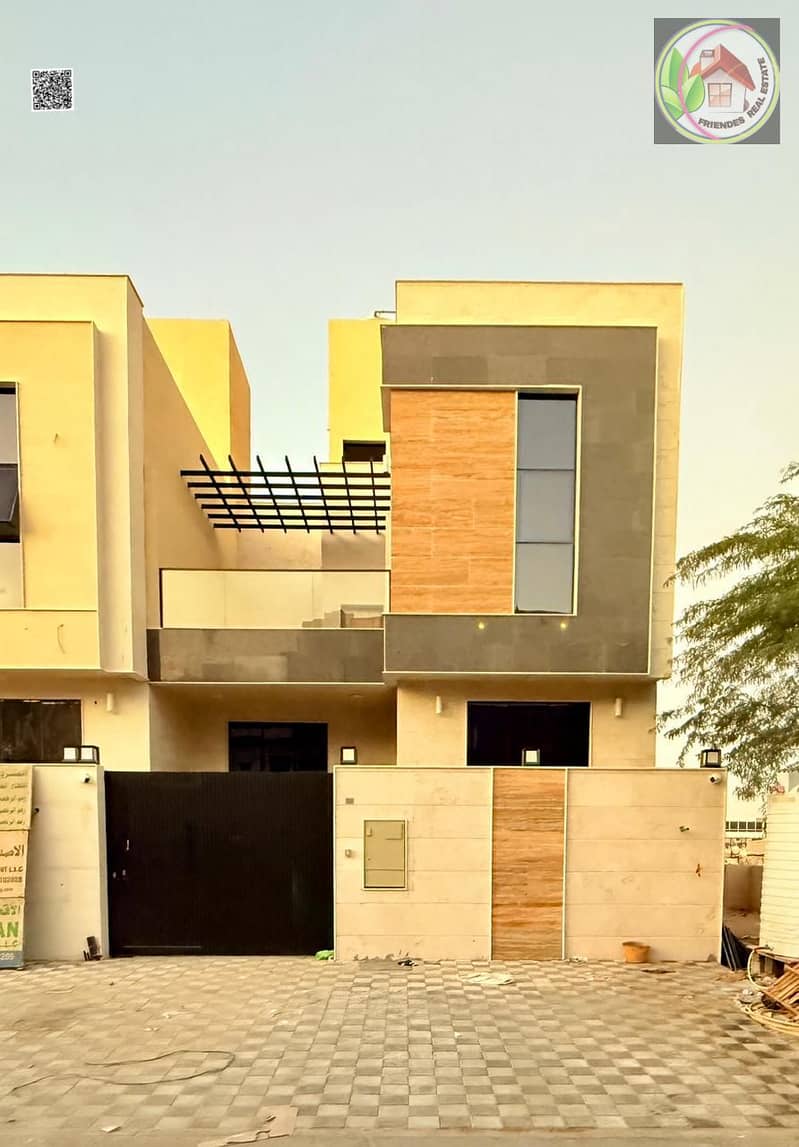 A distinctive, luxurious two-story villa with a roof, super deluxe ...