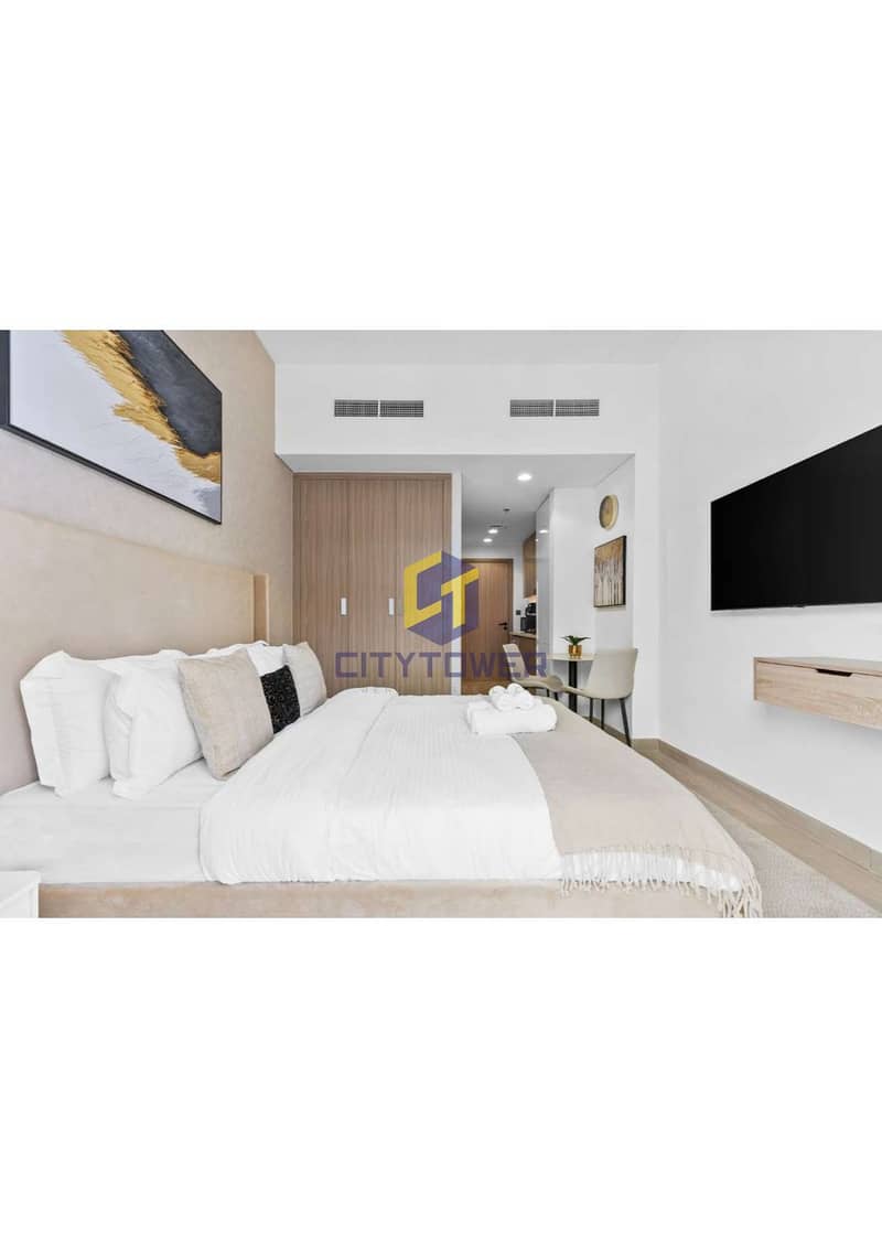 Fully Furnished Studio | Balcony | Prime Investment | Azizi Riviera 25 ...