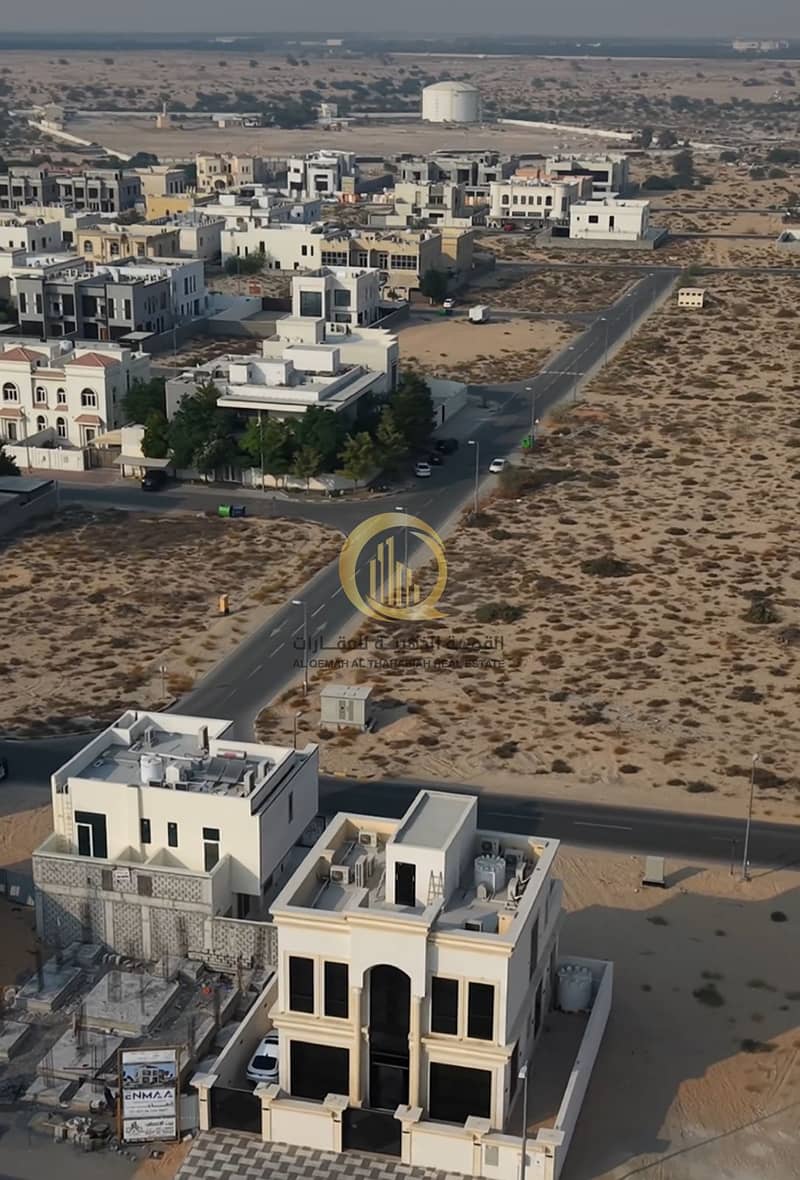 Commercial corner plot for sale in Al-Hawshi, Al-Badi' suburb. Freehold ...