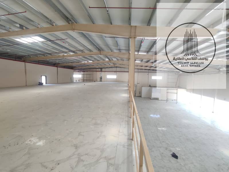 A large showroom for rent in Al Jurf Industrial Area 1 with an area of ...