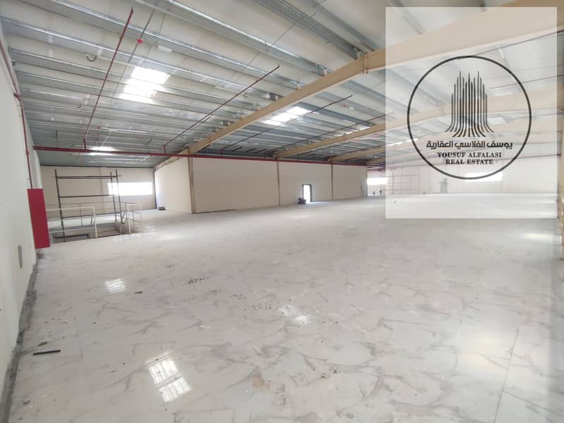 A large showroom for rent in Al Jurf Industrial Area 1 with an area of ...