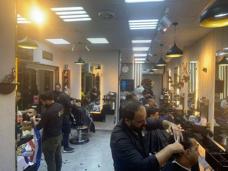 Investment opportunity in Al Majaz 3. Fully equipped barber shop in a ...