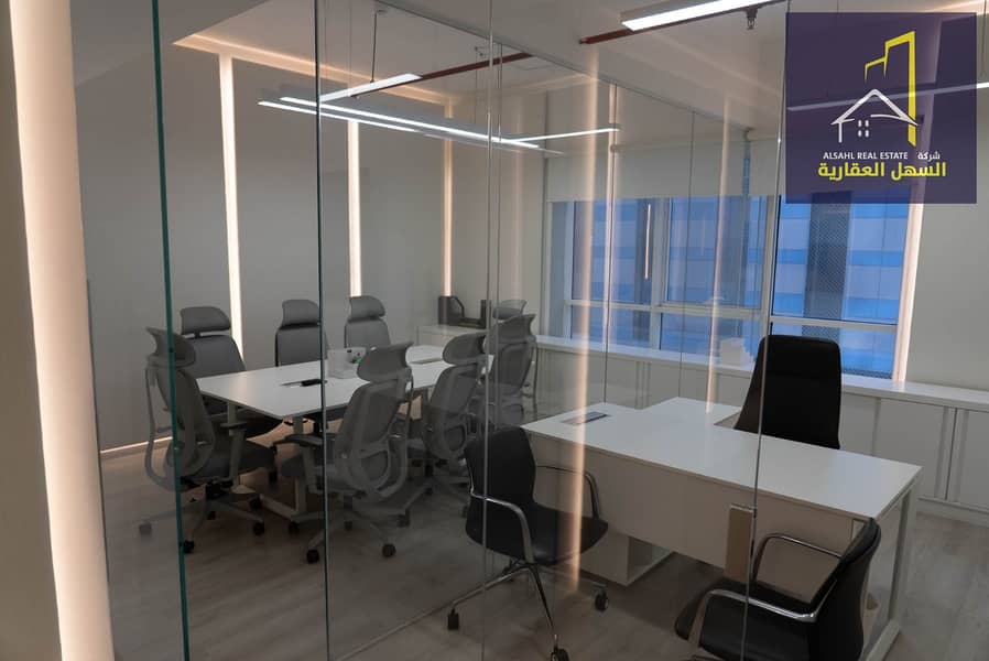 Luxury Office with Stunning View – Modern Tower with AC & Free Parking ...