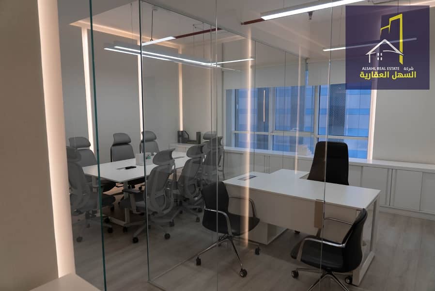 Luxury Office with Stunning View – Modern Tower with AC & Free Parking ...