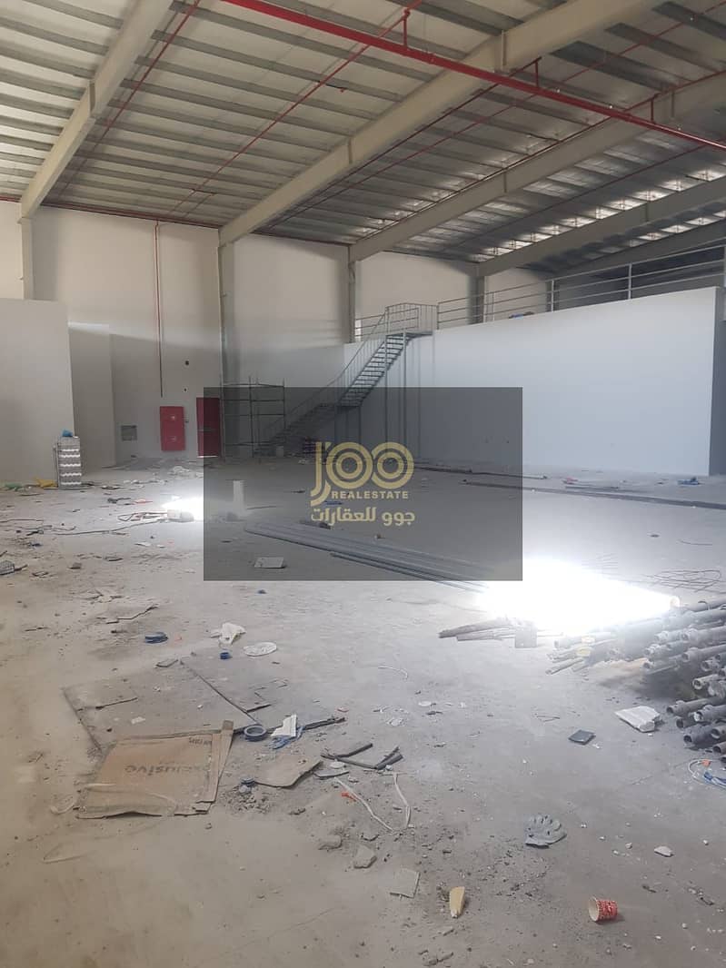 A complex consisting of a warehouse, showroom, and shops, distinguished ...