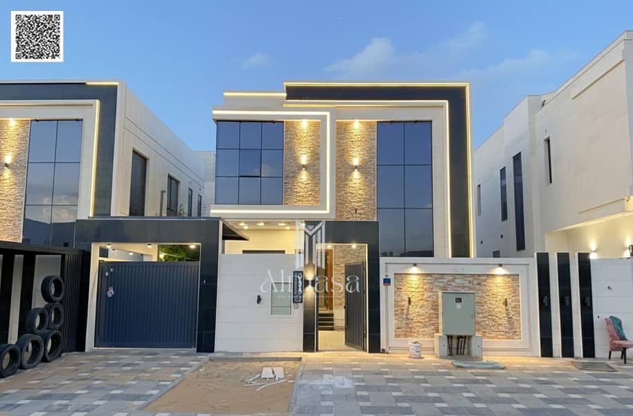 Modern villa with a swimming pool on a main street . no service charges ...