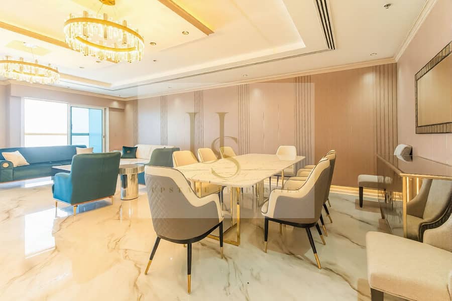 Luxurious 4-BR + maid's | Full Sea & Palm View | Upgraded | Bayut.com