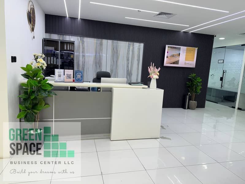 Bright, Fully Furnished Office Space in Central Location | Bayut.com