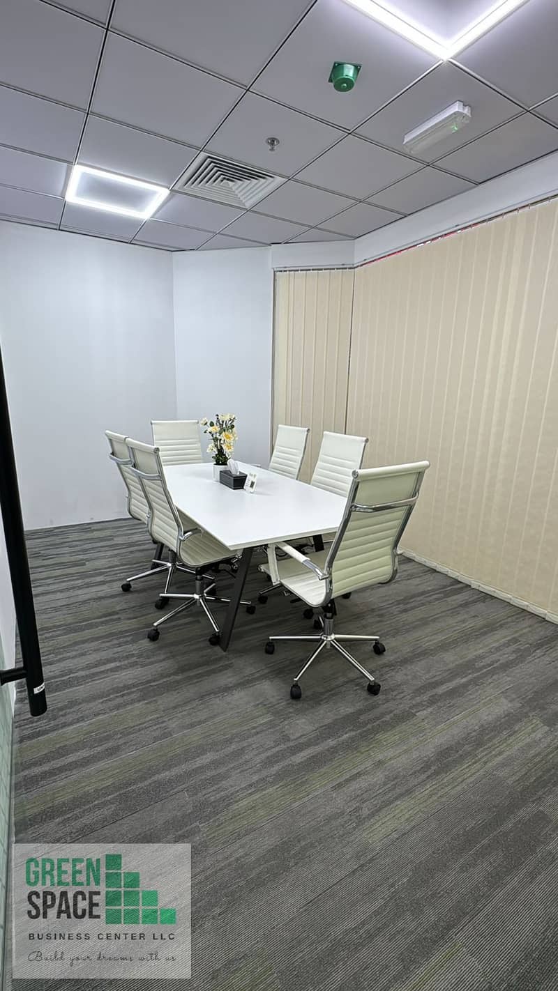 Bright, Fully Furnished Office Space in Central Location | Bayut.com