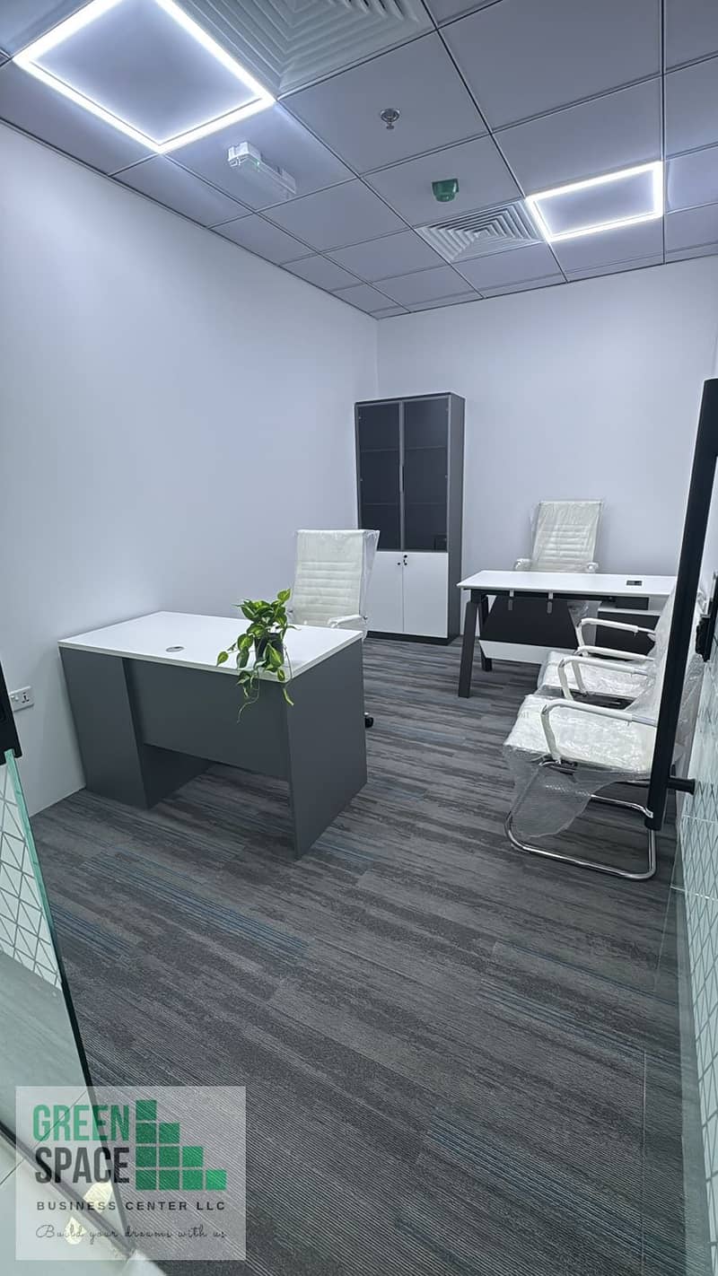 Bright, Fully Furnished Office Space in Central Location | Bayut.com