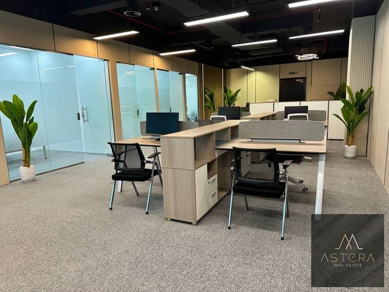 Fully Fitted Office | Bay Square | Business Bay | Bayut.com
