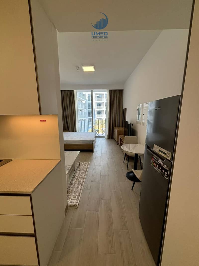 Fully furnished studio apartment with spacious layout | Bayut.com