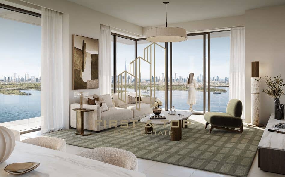 Luxury Waterfront Suite | Biggest Layout | Creek & Burj Khalifa View ...