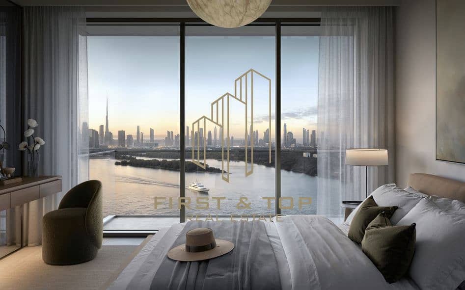 Luxury Waterfront Suite | Biggest Layout | Creek & Burj Khalifa View ...