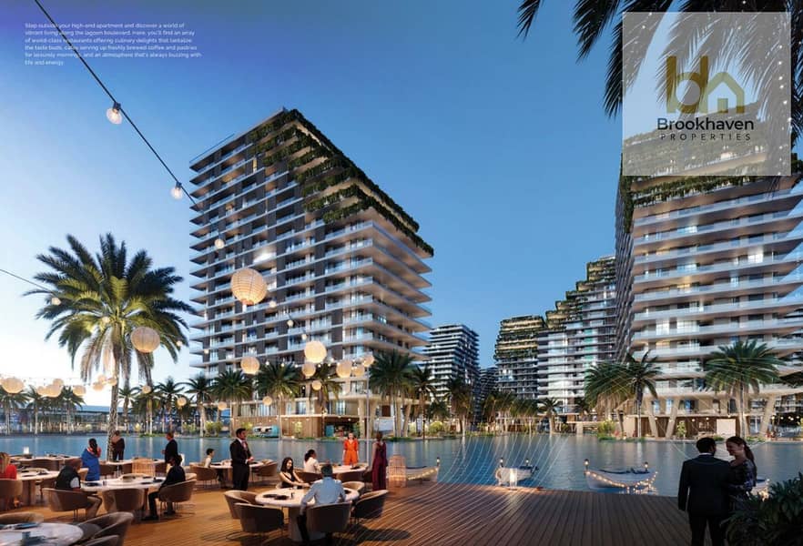 Elegant 2-Bed Apartment with Park & Opera View | Azizi Venice | Prime ...