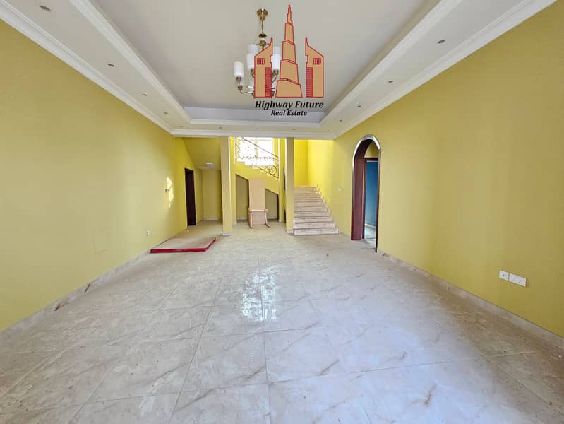 6 Bed room 2 hall Majlis Maids room Wachman room 5 Master room big yard ...