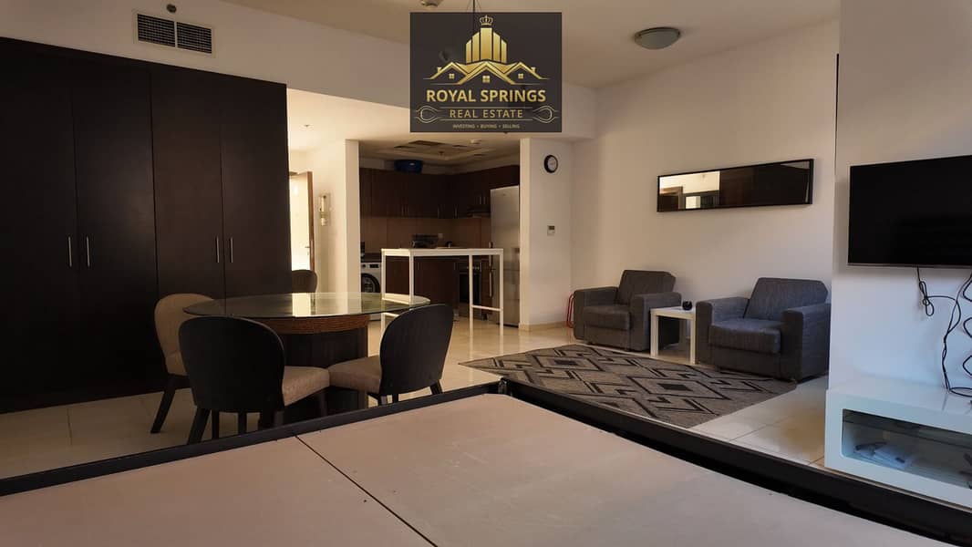 Modern Studio for Rent | Astoria Residence | Full Amenities | Bayut.com