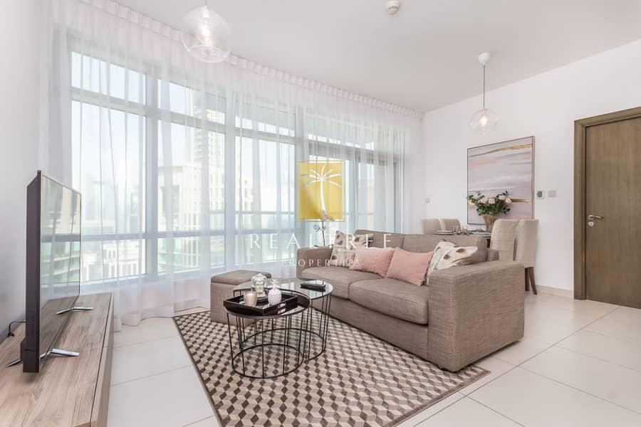 Fully furnished 1 BR | Upgraded Unit | Boulevard views | Bayut.com