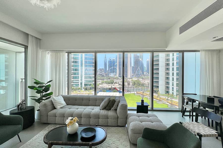 Burj and DIFC Views | Low Floor | Vacant | Bayut.com