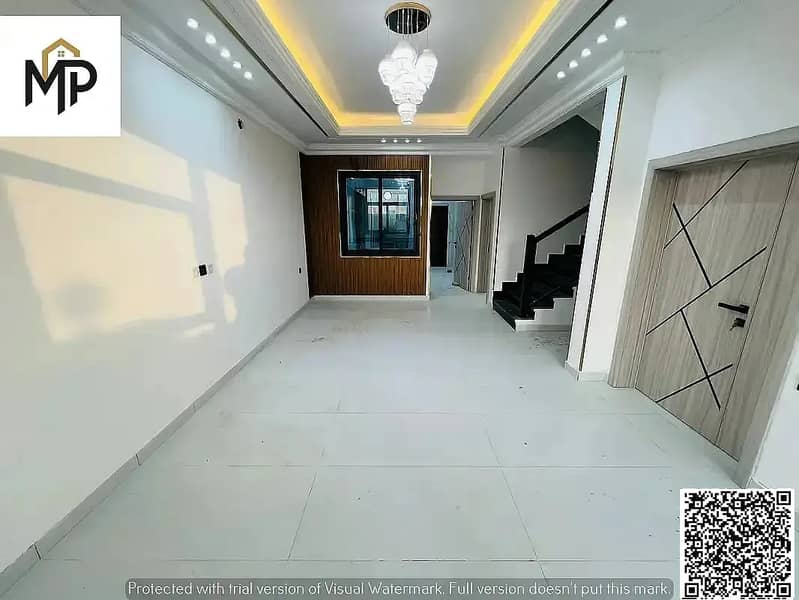 Luxury villa for sale in Al Yasmin area, 5 bedrooms, living room ...