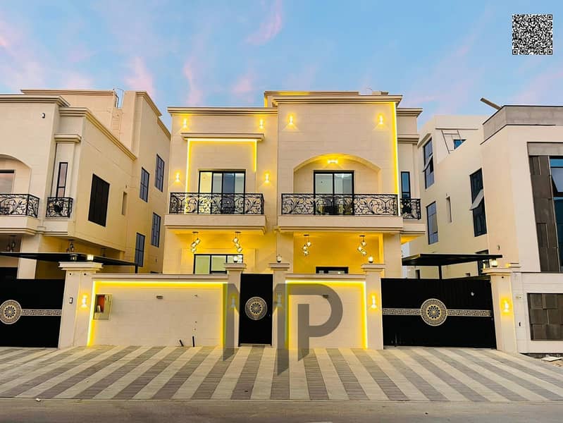 A luxurious and modern villa with high-end finishes and a private ...