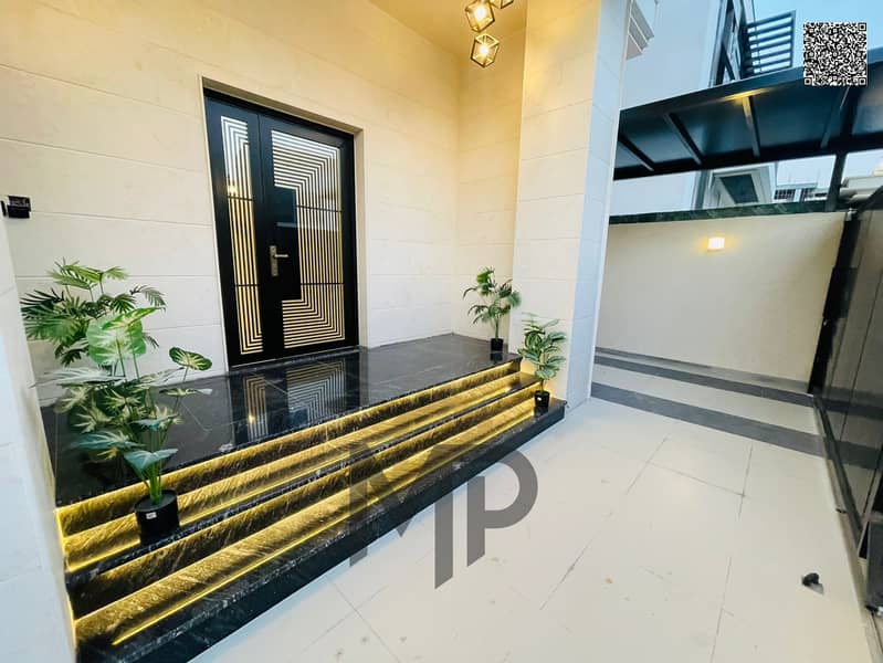 A luxurious and modern villa with high-end finishes and a private ...