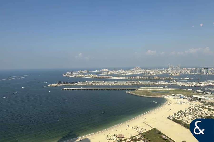 Full Sea Views | Upgraded | Higher Floor | Bayut.com
