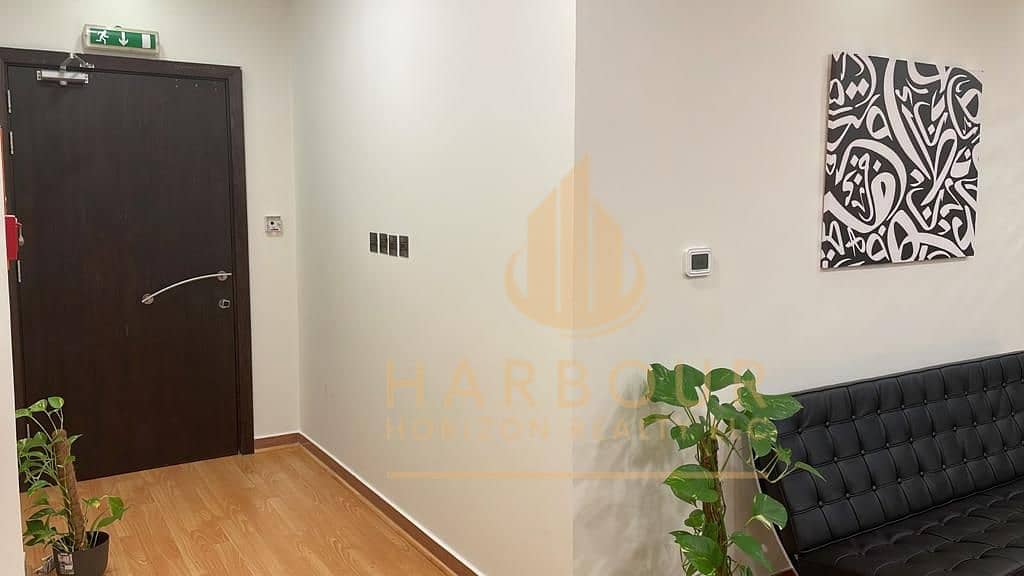 Furnished Office For Rent With Glass Partitions | Bayut.com