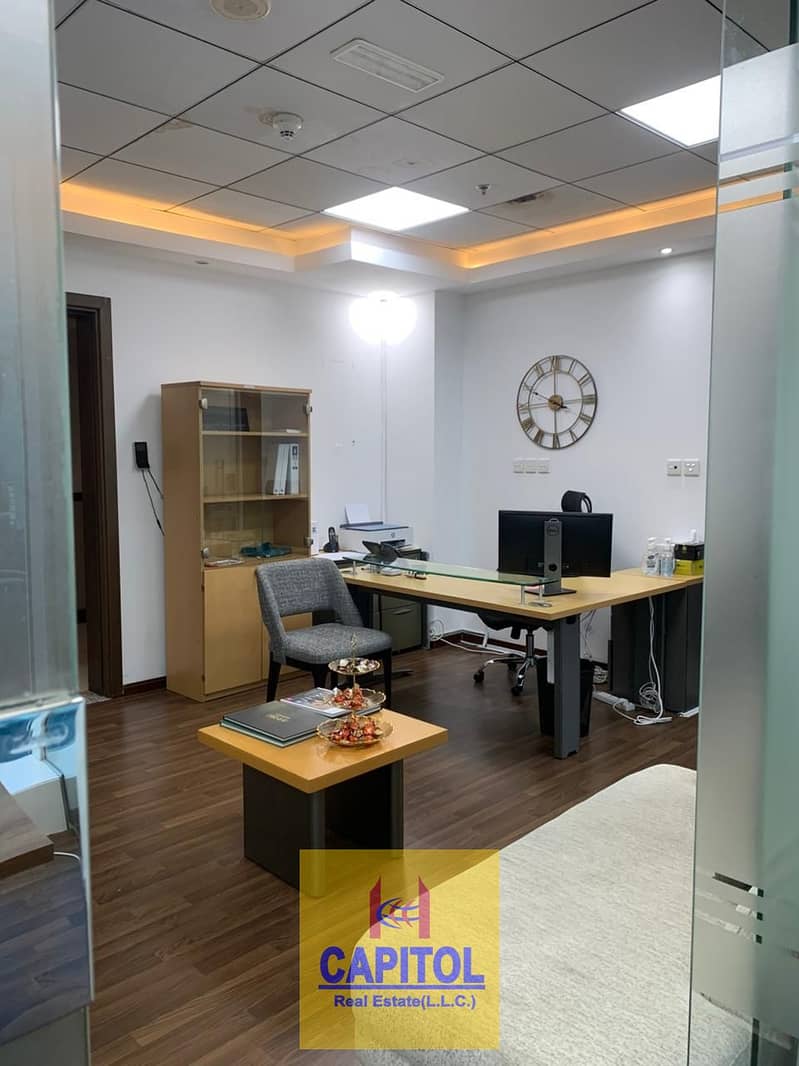 Ready-to-Move-In Furnished Office | SZR & Sea View | Burlington Tower ...