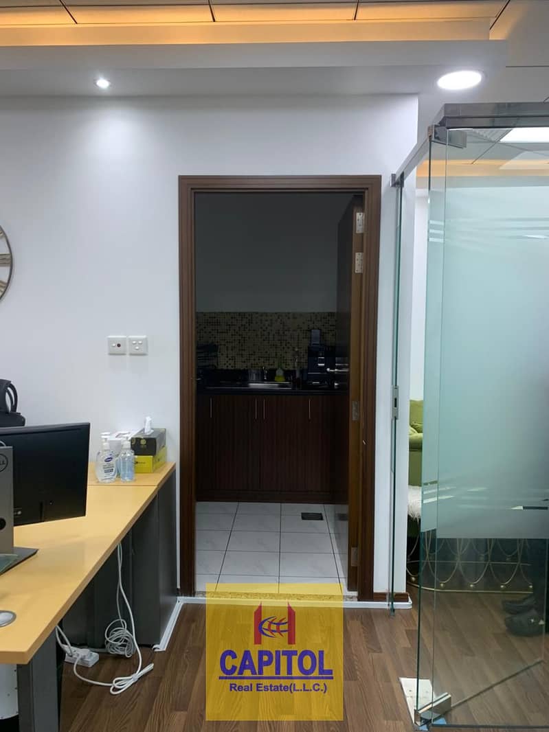 Ready-to-Move-In Furnished Office | SZR & Sea View | Burlington Tower ...