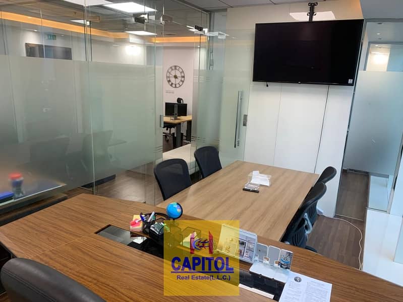 Ready-to-Move-In Furnished Office | SZR & Sea View | Burlington Tower ...