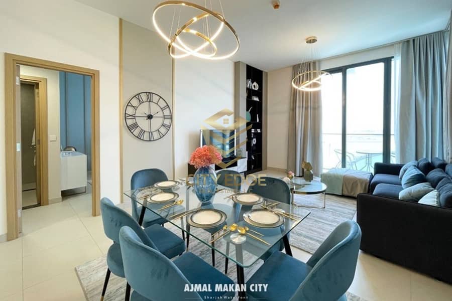 Luxury 2BR Apartment on the Water | Blue Beach | Bayut.com