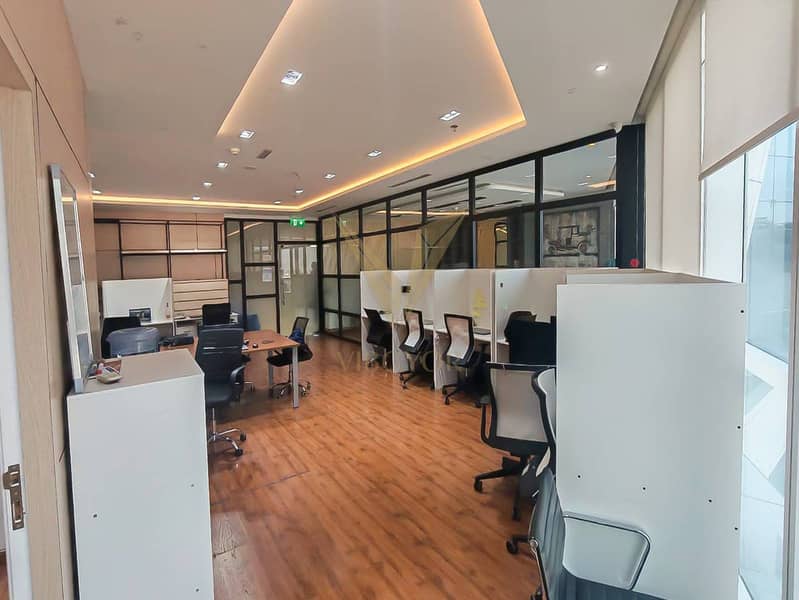 Ready to Use Furnished Office | Spacious Layout | Bayut.com