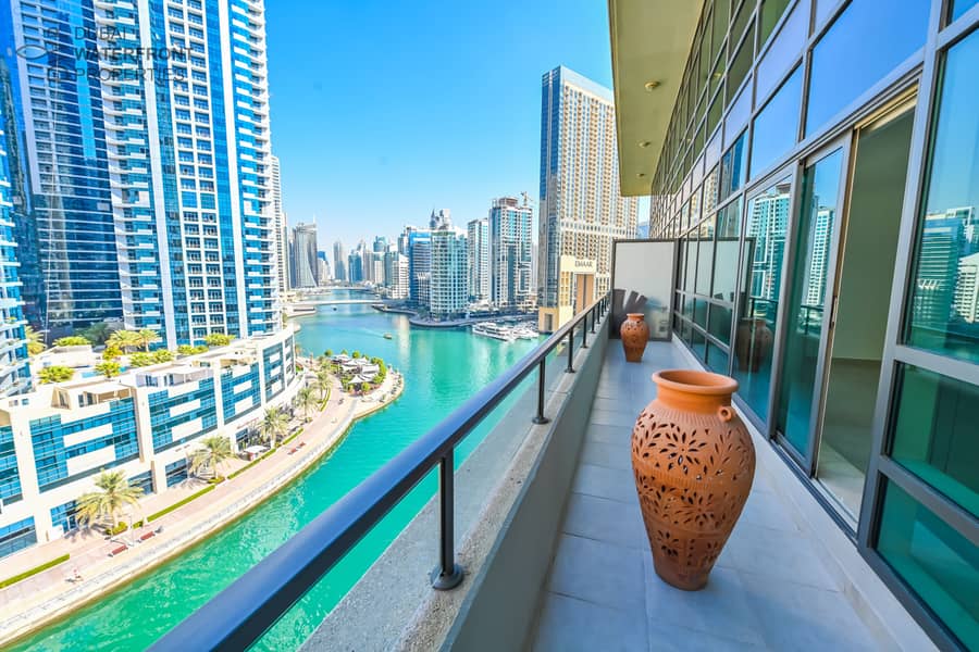 3BR + Study | Duplex | Full Marina View | Bayut.com