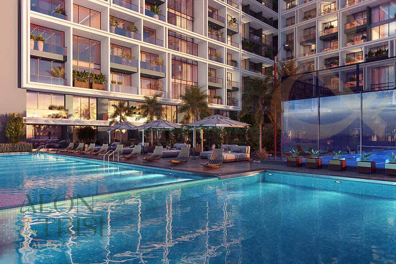 Studio I Pool View I High Floor I Al Wasl Gate | Bayut.com