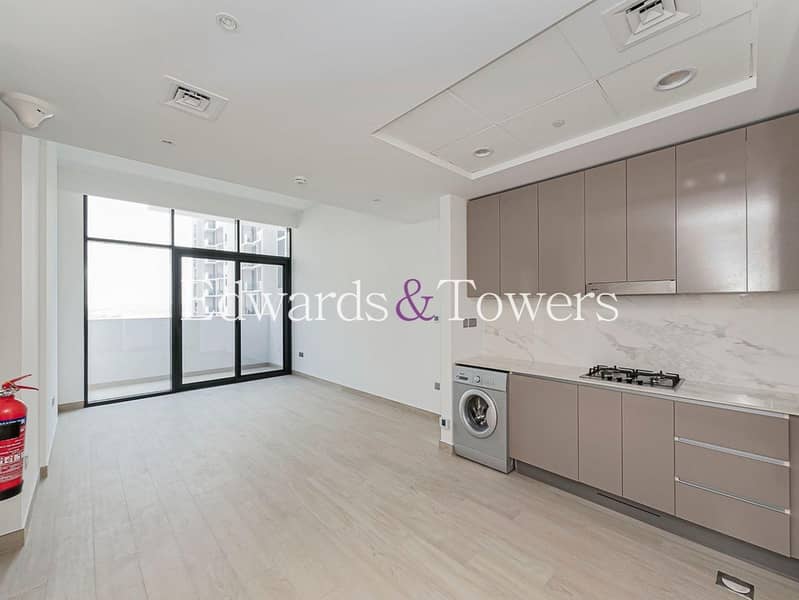 Balcony | Huge 1 Bedroom | Azizi Riviera 22 | Bayut.com