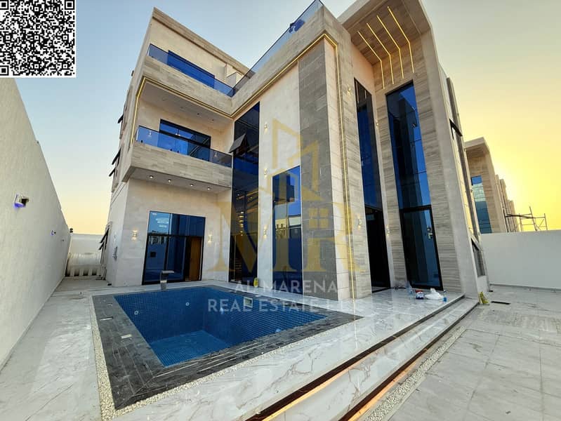 Two-Floors + Roof Villa with Private Pool – Al Helio 2 | Bayut.com